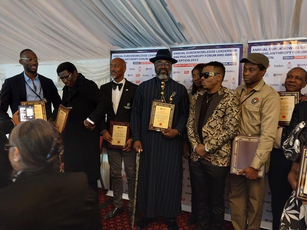 Chief Lulu Briggs, Chief Okunola, Ayodele Jenyo, Others Bag Euro-Knowlege Personality Awards In ...